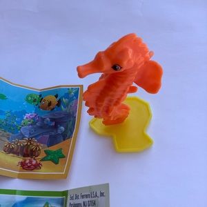 Kinder Joy | Other | Kinder Joy Under Water Animal Orange Seahorse ...